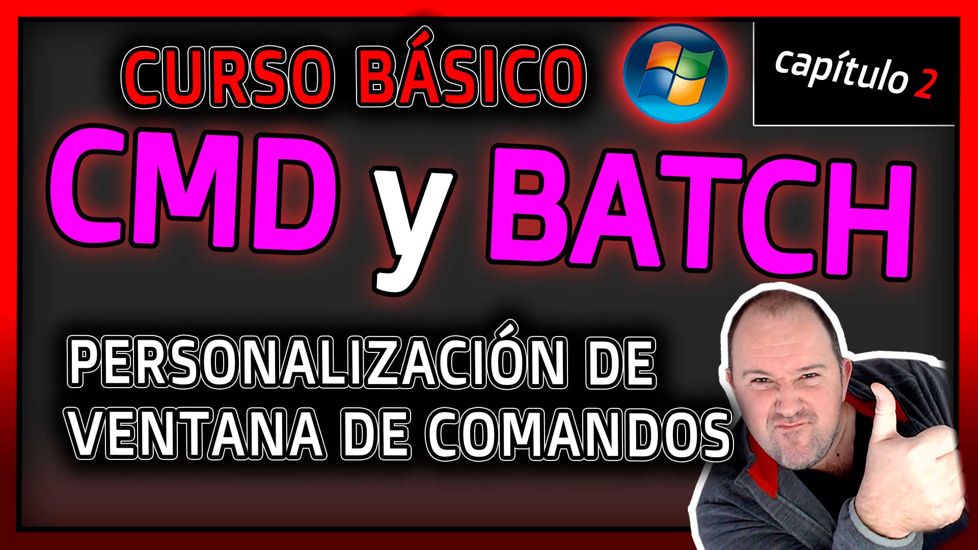Curso de CMD y BATCH | 2. Personalizacion de ventana de comandos